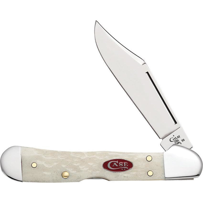 Case Cutlery Mini Copperlock Natural Bone 26454