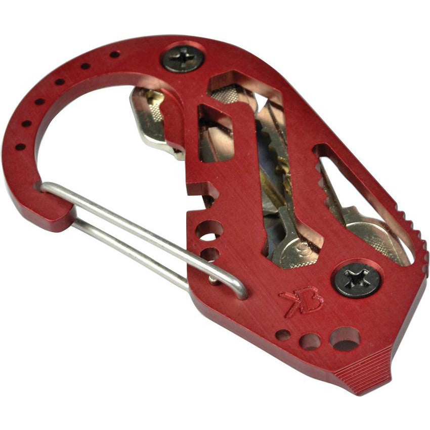 KeyBiner Key Biner Aluminum Red ALUMINUM ANNO RED