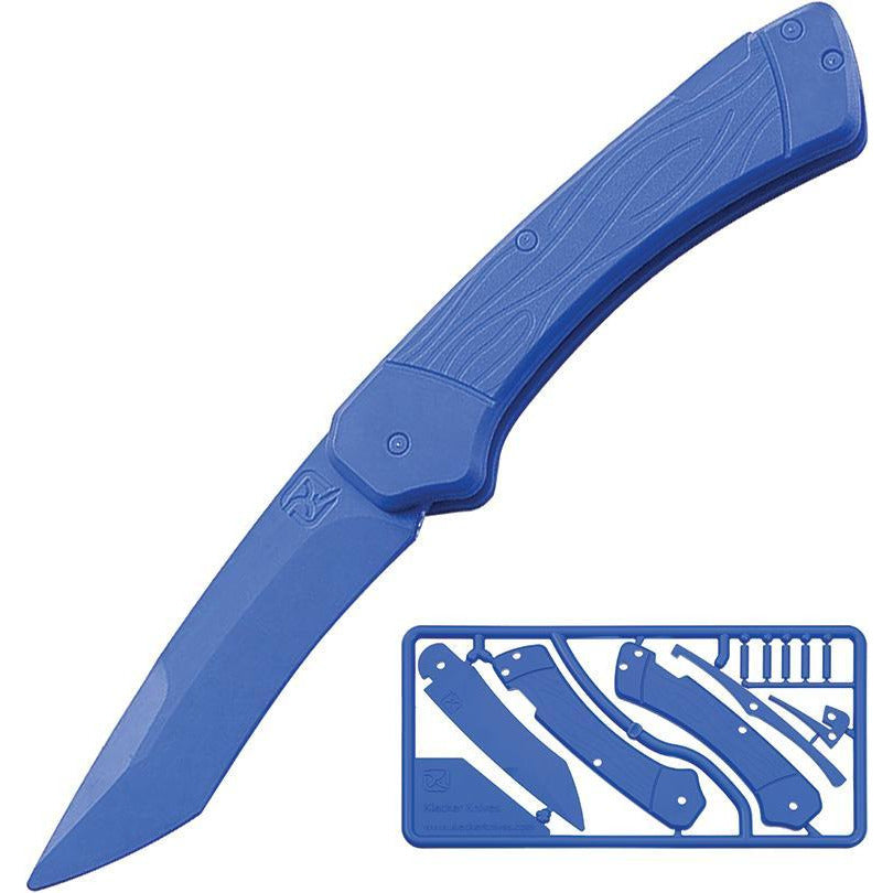 Klecker Knives Trigger Knife Kit Blue TG-13 BLU