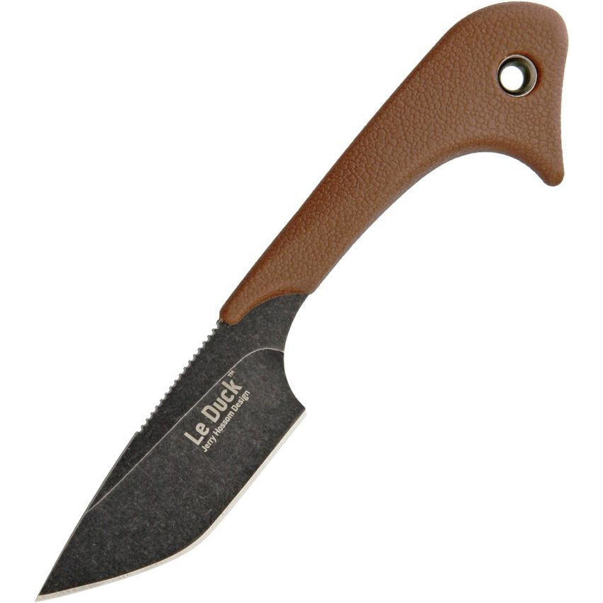 Outdoor Edge Le Duck Fixed Blade Brown LD-10C